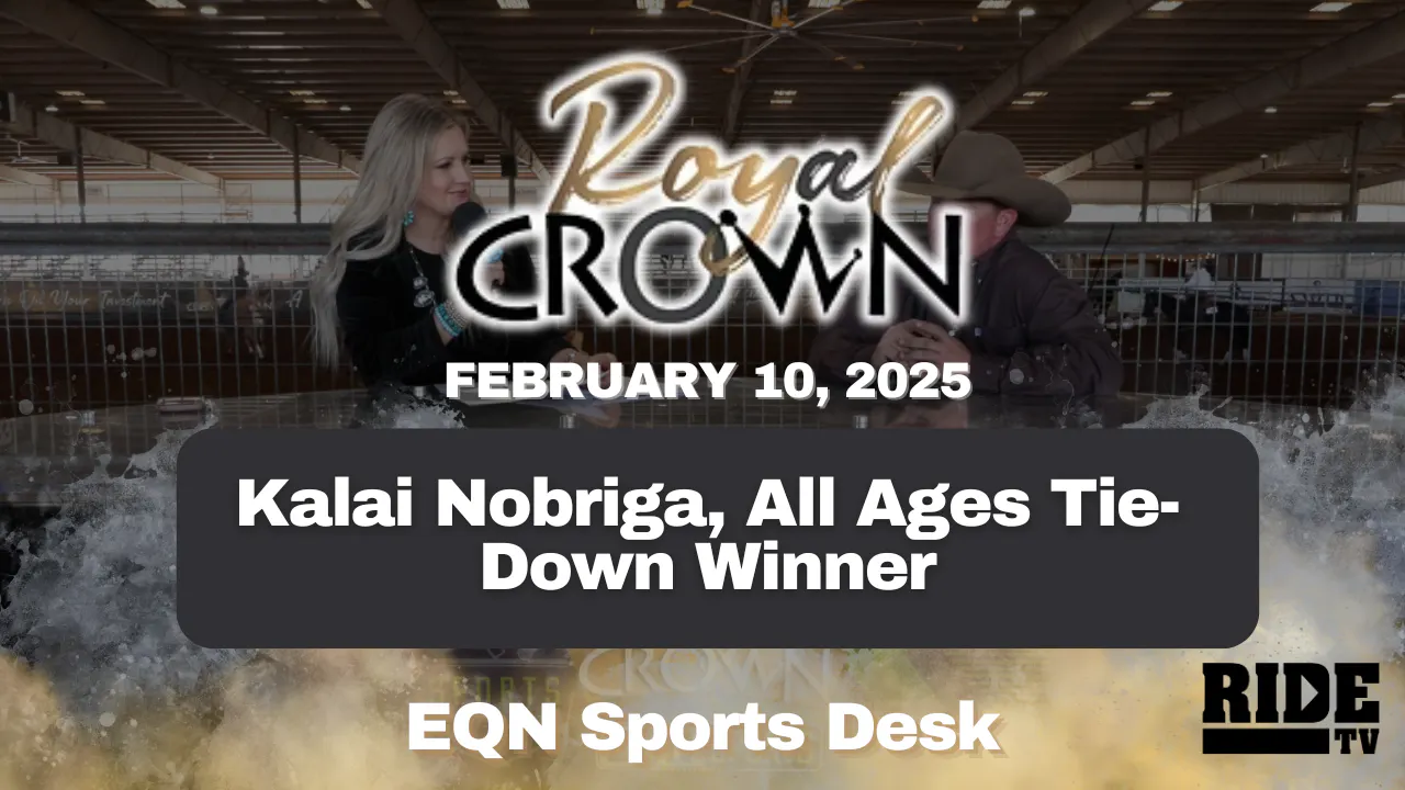 Kalai Nobriga, All Ages Tie-Down Winner | Royal Crown Futurity | 2/10 ...