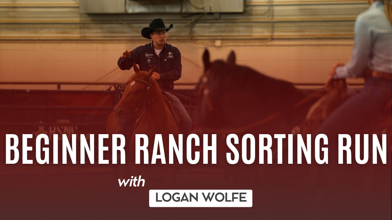 Beginner Ranch Sorting Run - RIDE TV