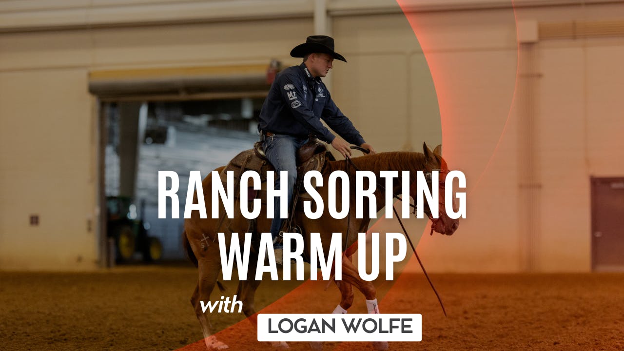 Ranch Sorting Warm Up - RIDE TV