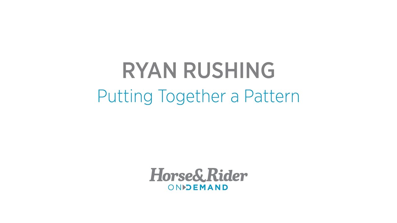 Putting Together a Reining Pattern - RIDE TV