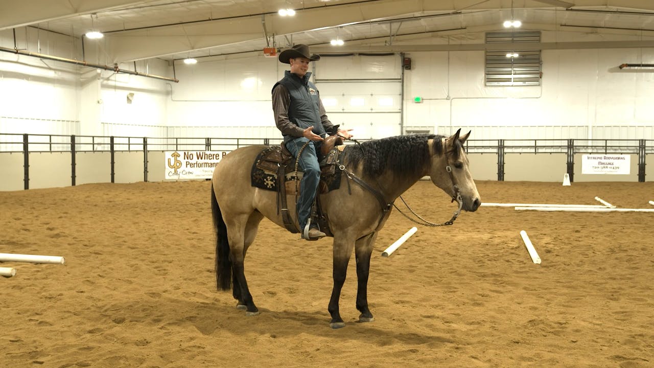 Rail Work: Lope to Walk Transition - Ranch Riding - RIDE TV