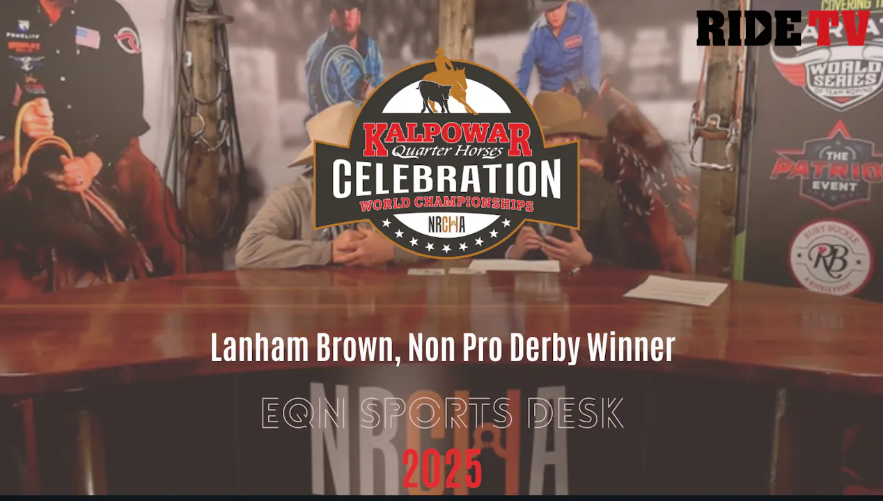 Lanham Brown, Non Pro Derby Winner | 2025 World's Greatest Horseman ...