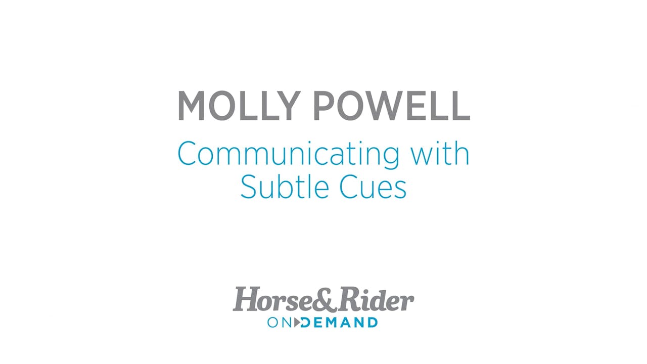 Communicating Subtle Cues - Training to Win - RIDE TV