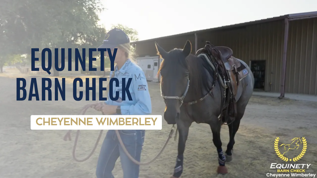 Cheyenne Wimberley Equinety Barn Check - Season 1 - RIDE TV