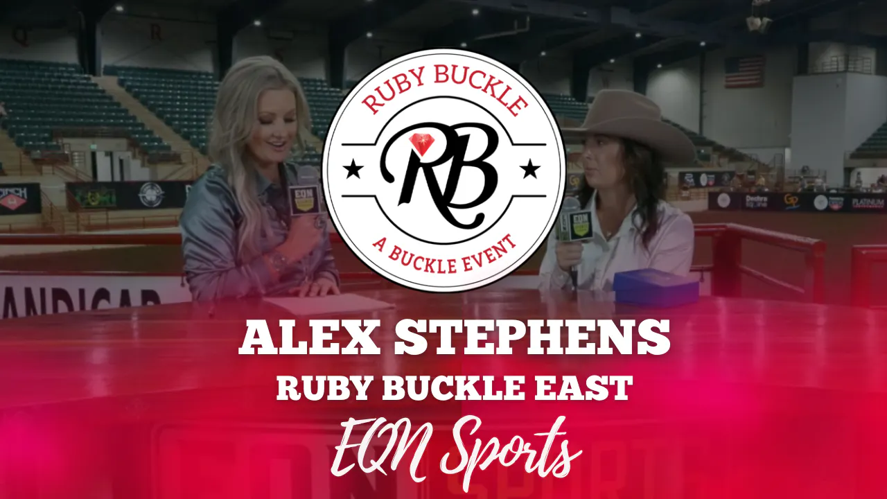 Alex Stephens 2D Futurity Average Winner | Ruby Buckle East | Sept. 5 ...