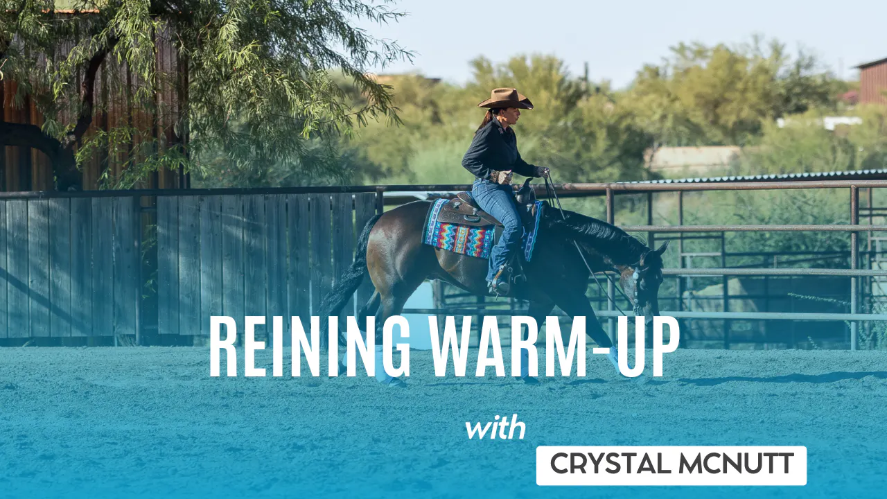 Reining Warm-Up - Crystal McNutt's Reining Masterclass - RIDE TV