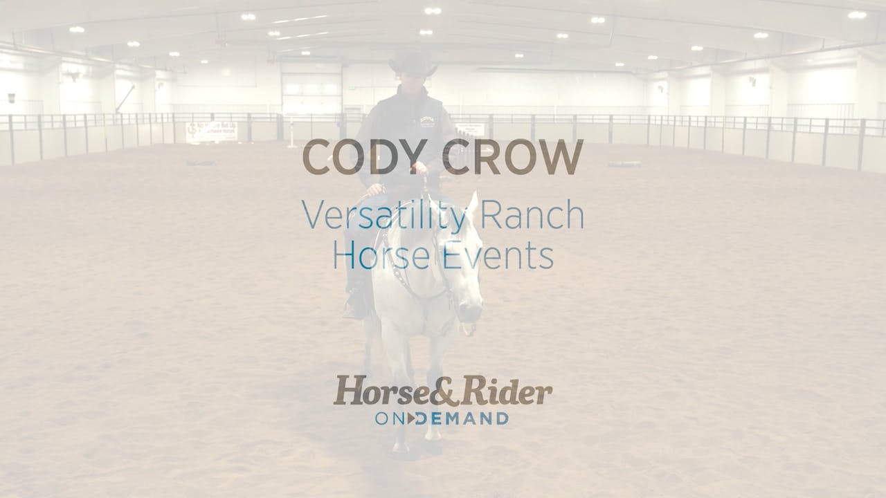 Versatility Ranch Horse Events - RIDE TV