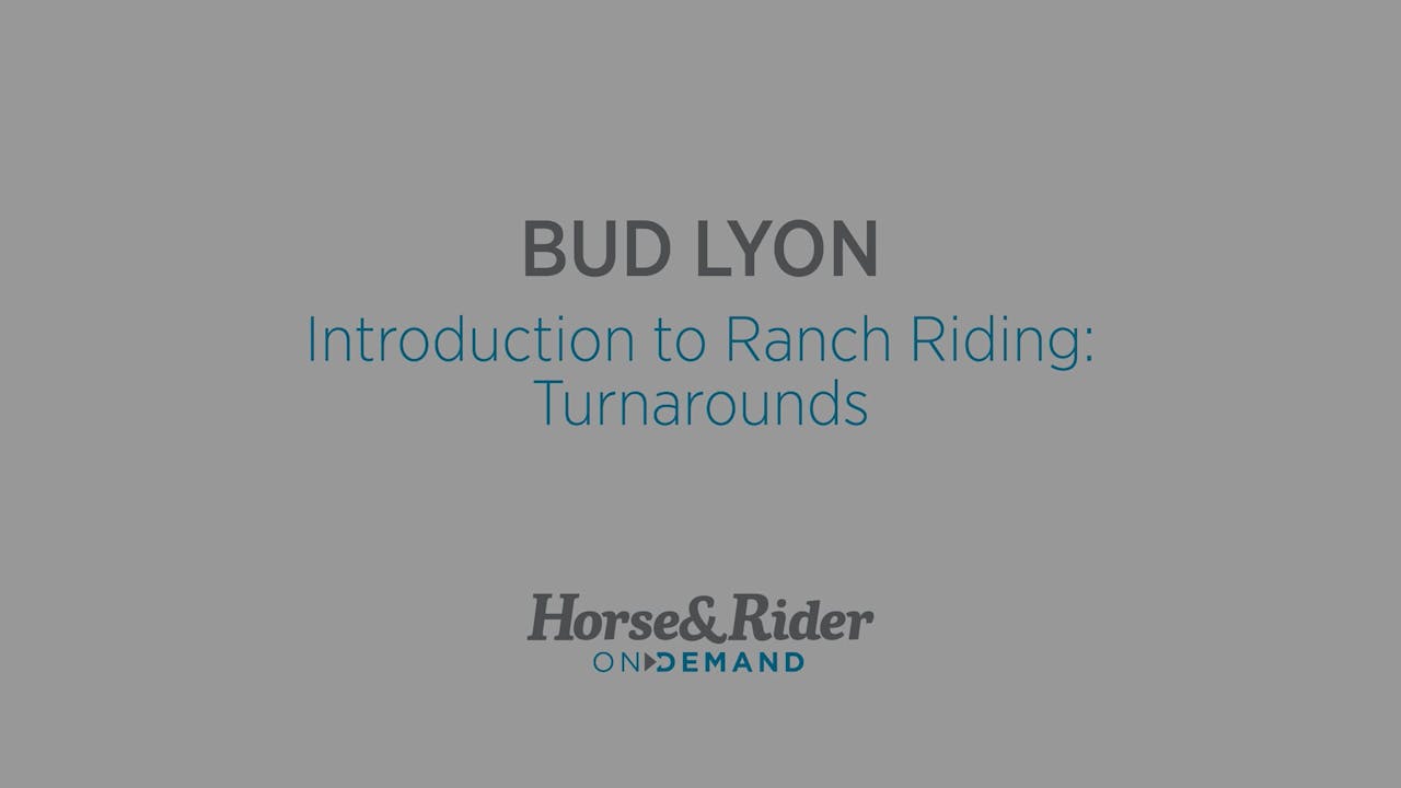 Introduction to Ranch Riding:Turnarounds - RIDE TV