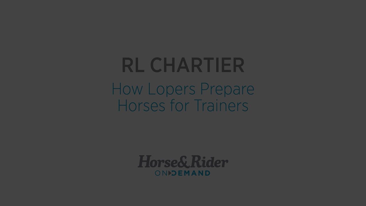 How Lopers Prepare Horses for Trainers - RIDE TV