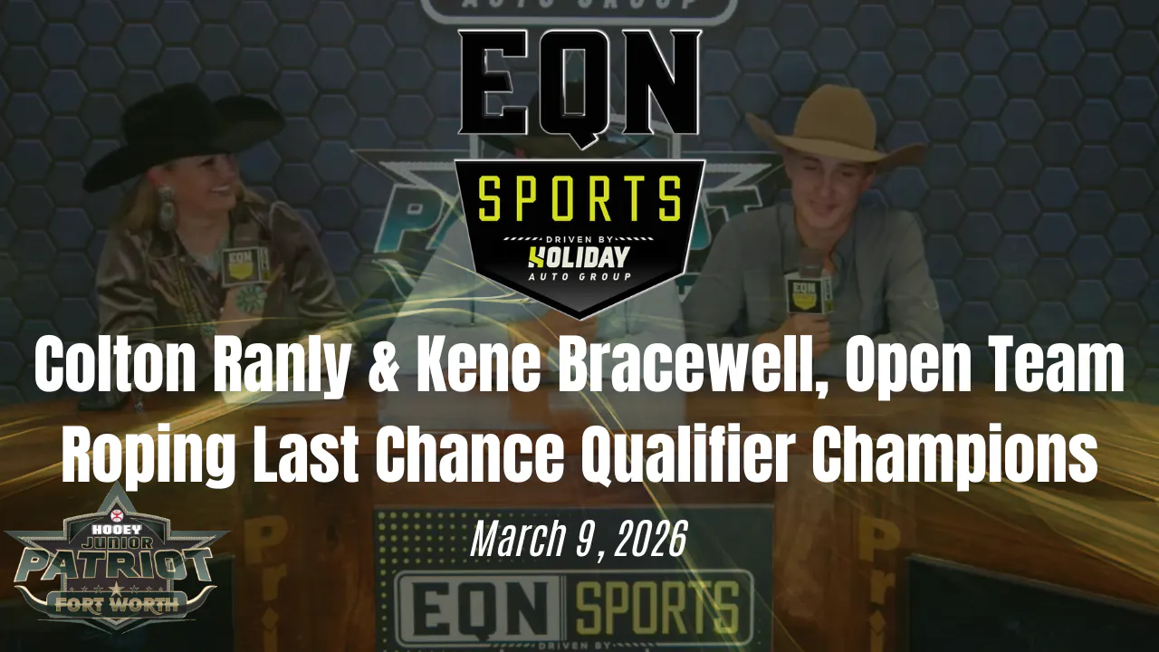 Colton Ranly & Kene Bracewell, Open Team Roping | Patriot Event Ft ...