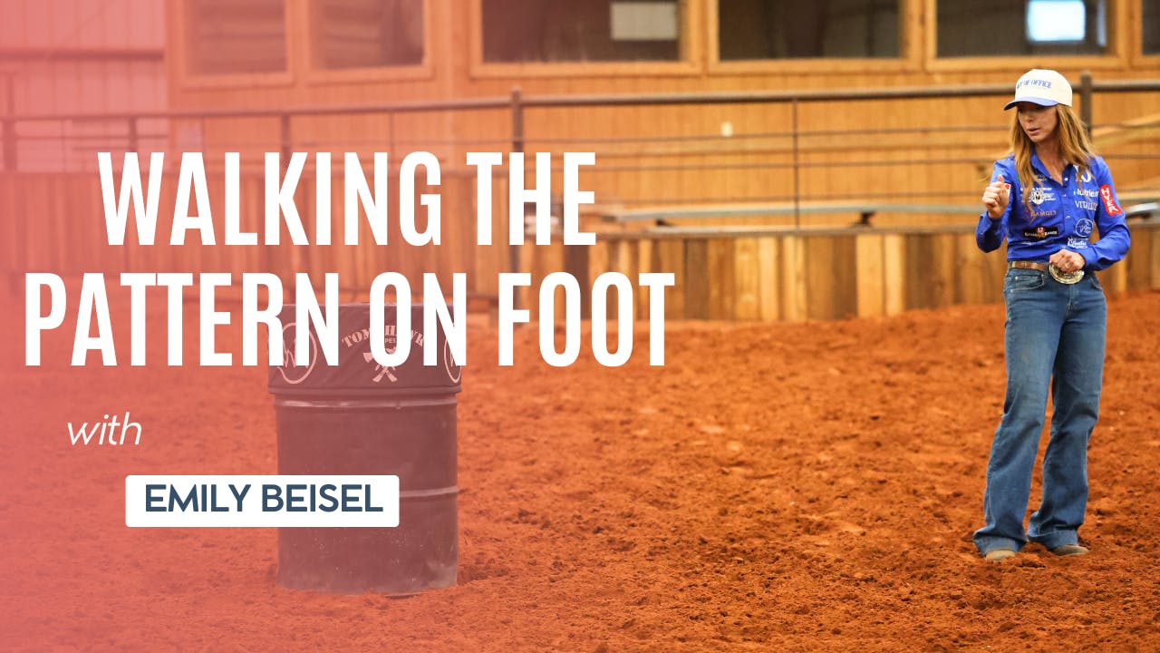 Walking the Pattern on Foot with Emily Beisel - RIDE TV