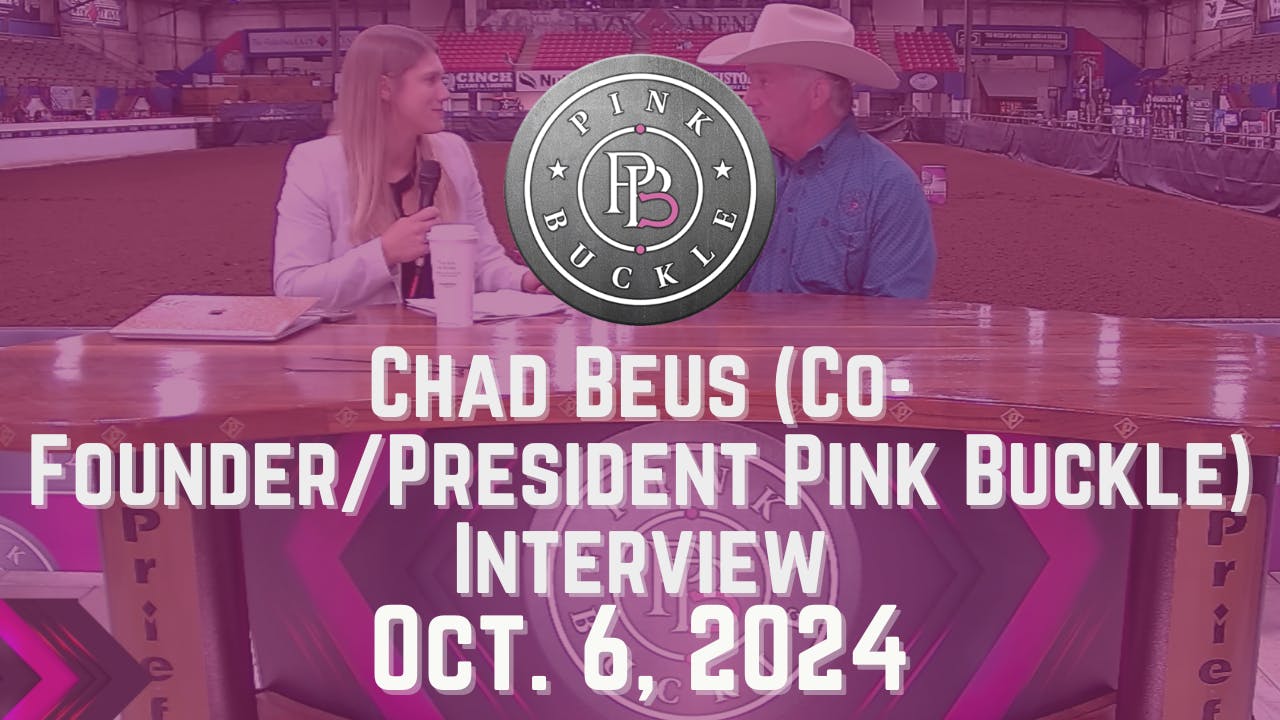 Chad Beus, Co-Founder/President of Pink Buckle | October 6, 2024 - 2024 ...