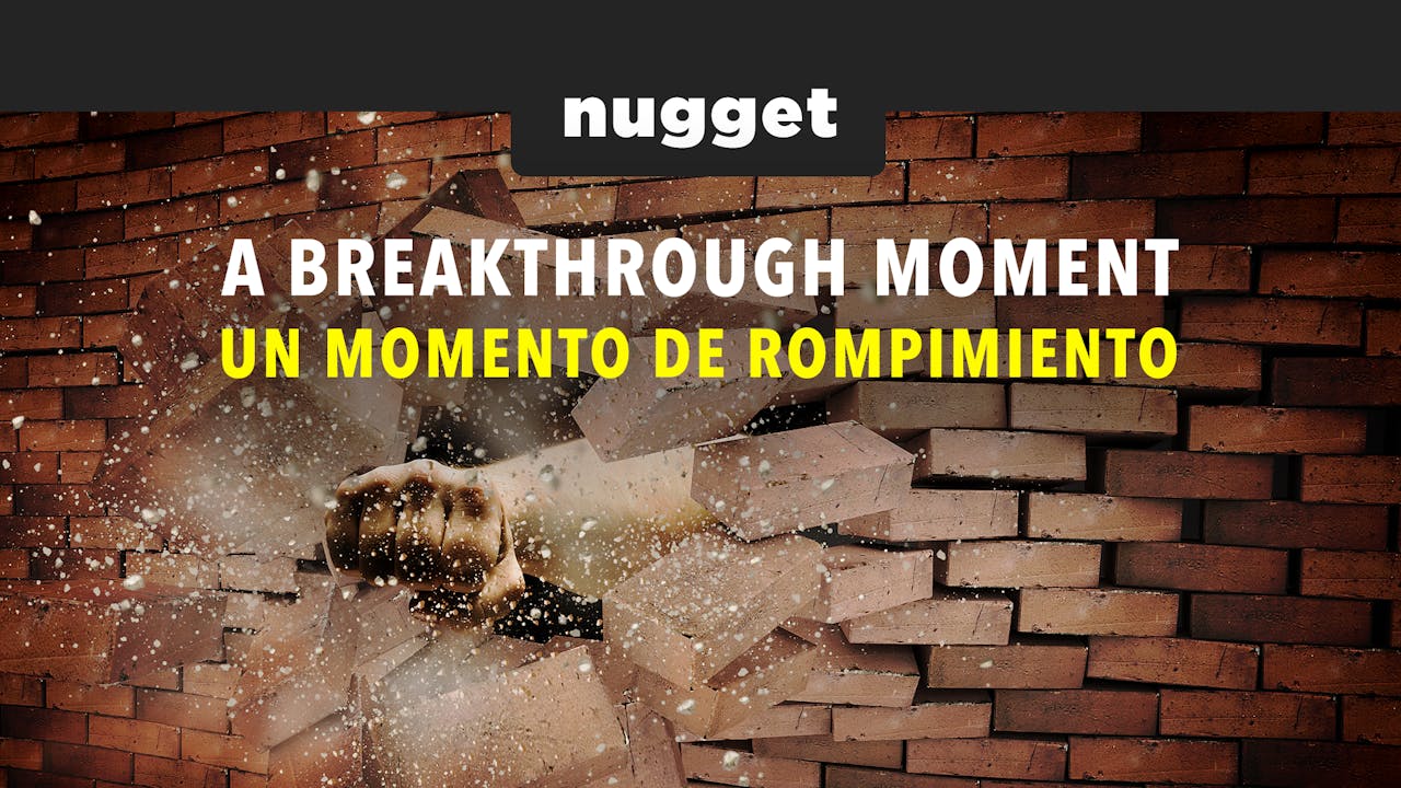A Breakthrough Moment / Un Momento de Rompimiento - RMM TV