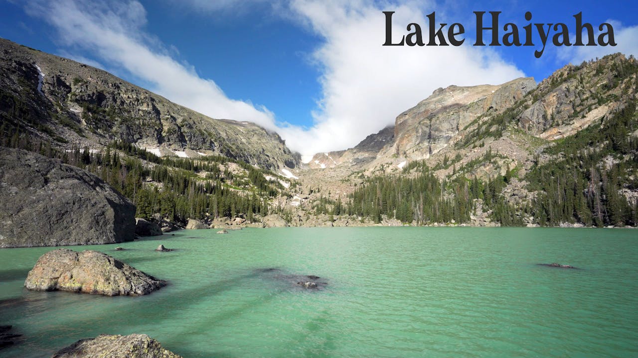 Lake Haiyaha - Rocky Mountain Channel