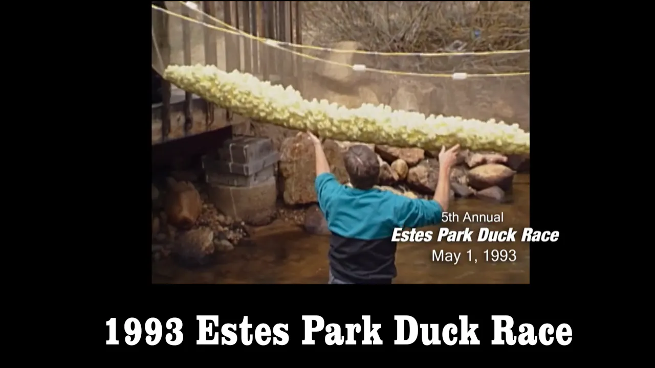 1993 Estes Park Duck Race - Rocky Mountain Channel