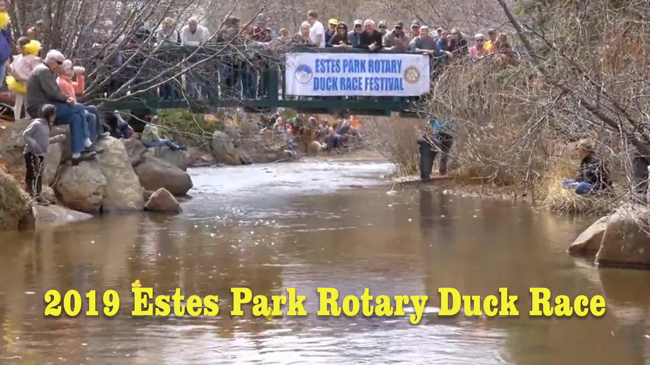 2019 Estes Park Rotary Duck Race - Rocky Mountain Channel