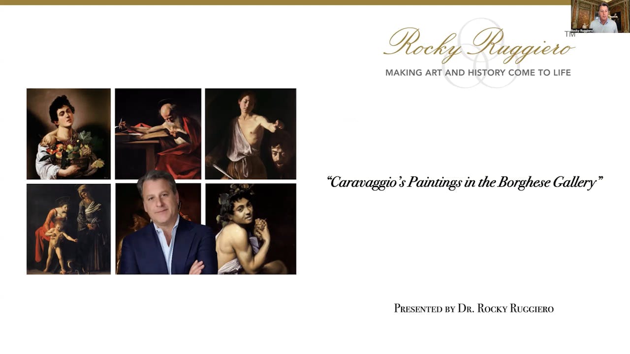 Caravaggio's Paintings in the Borghese Gallery - Rocky Ruggiero™