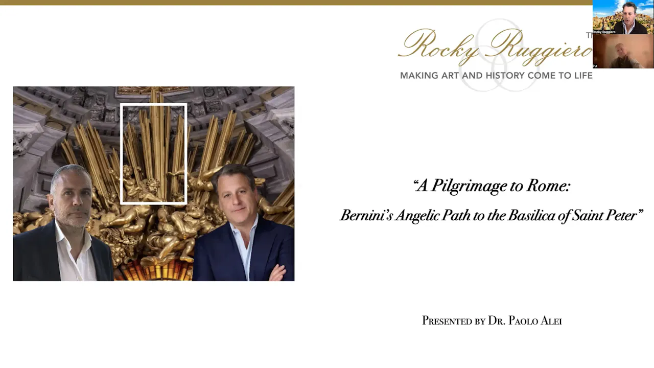 A Pilgrimage to Rome: Bernini's Angelic Path to the Basilica of St ...