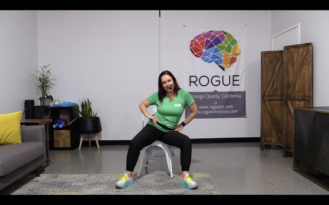 Exercise Snack - Seated Pelvic Mobility + Hip Stretching - Exercise ...