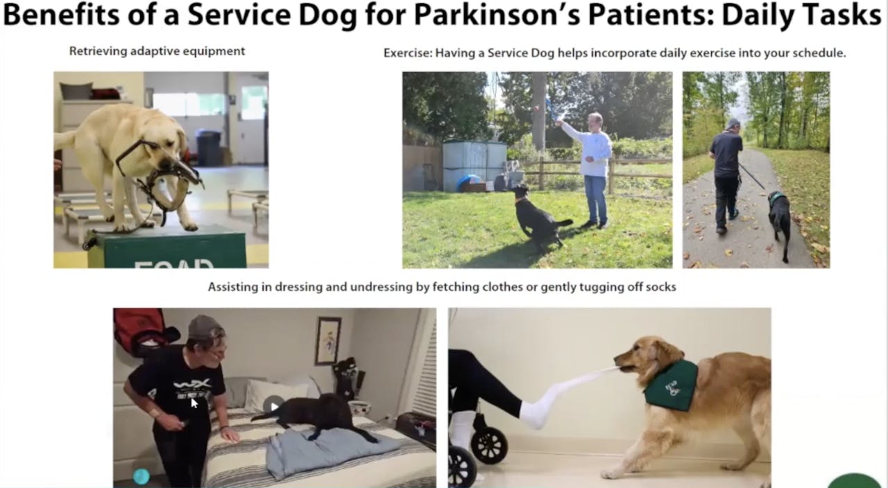 May 2024 Educational Lecture ~ Service Dogs for People with Parkinson's ...
