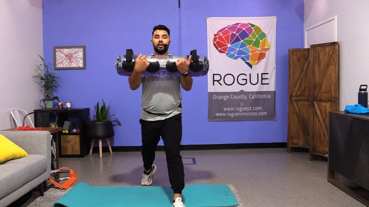 3-8-23 HIIT with Small Equipment - 20 Lbs in Tidal Tank with Al ...