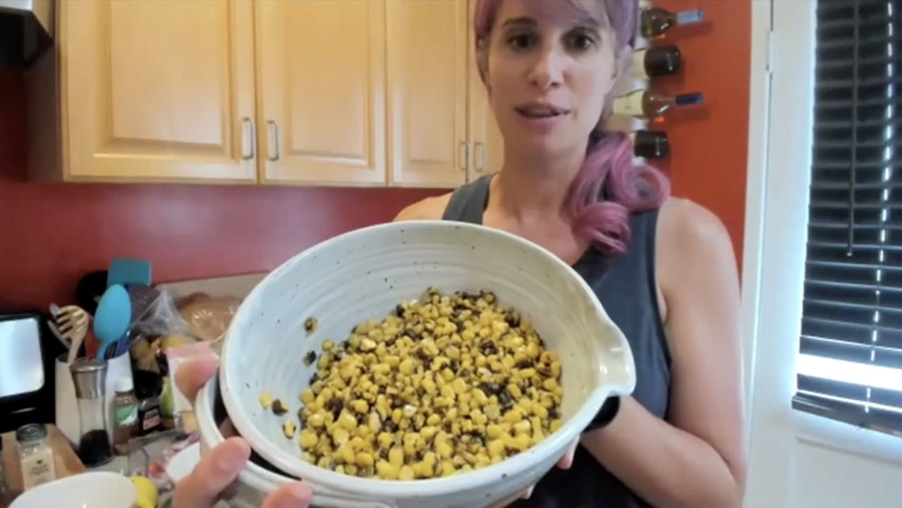 7-24-24 ~ Mexican Street Corn Salad (gf) ~ Cooking Class - 2024 - Rogue ...