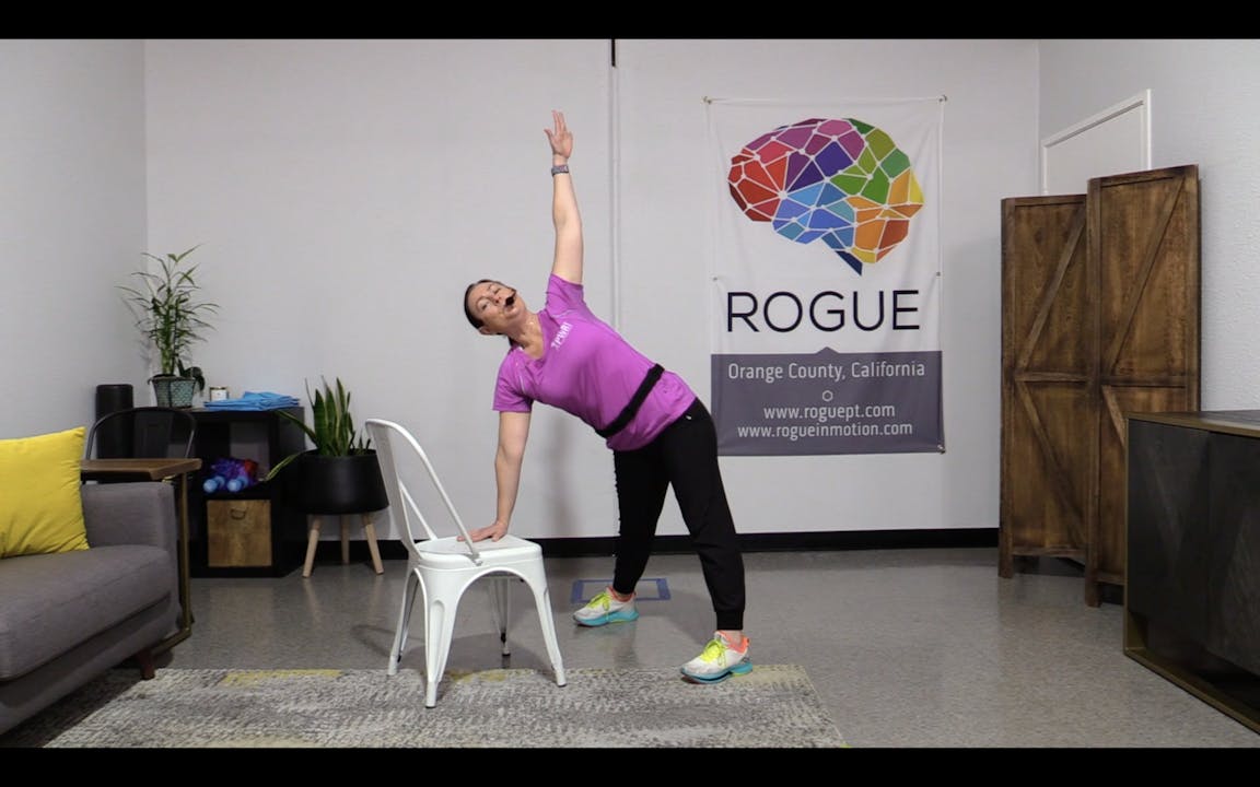 Exercise Snack - Standing Variation with Hands on Chair - Exercise ...