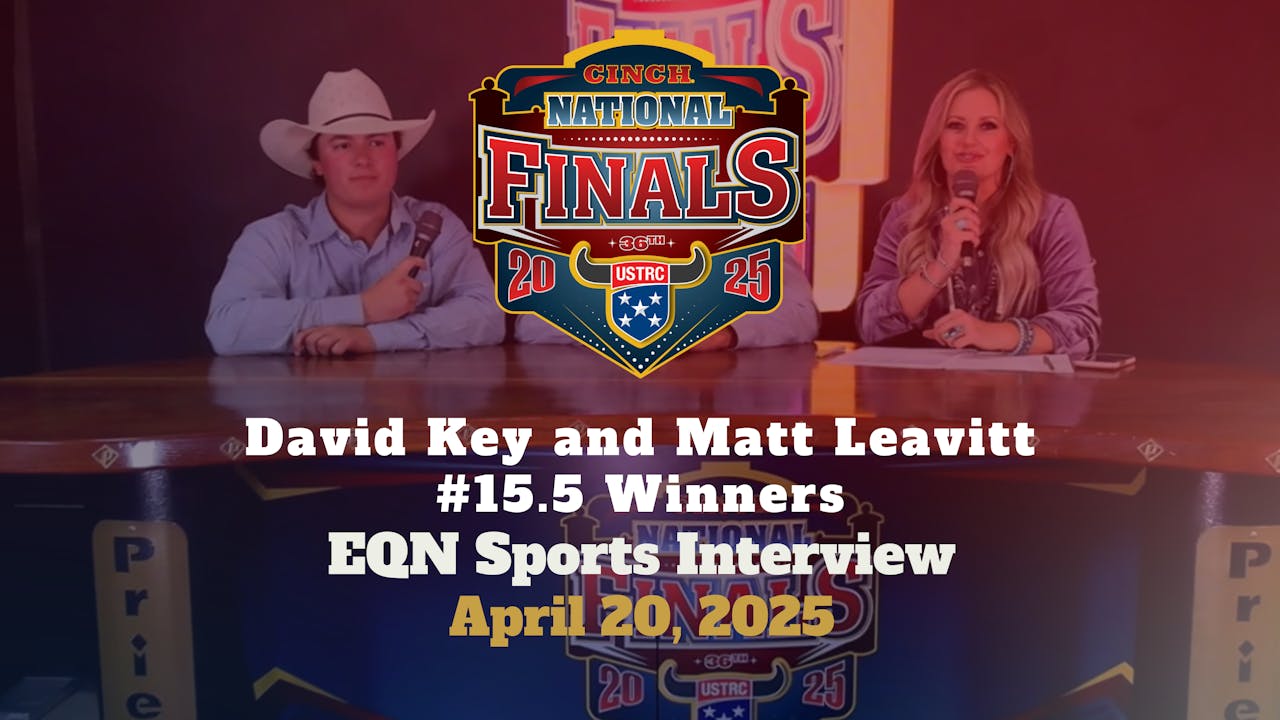 David Key and Matt Leavitt, 15.5 Winners | USTRC National Finals | 4/20 ...