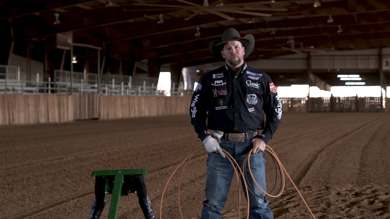 Athletic Position Heeling the Pipes - Roping․com