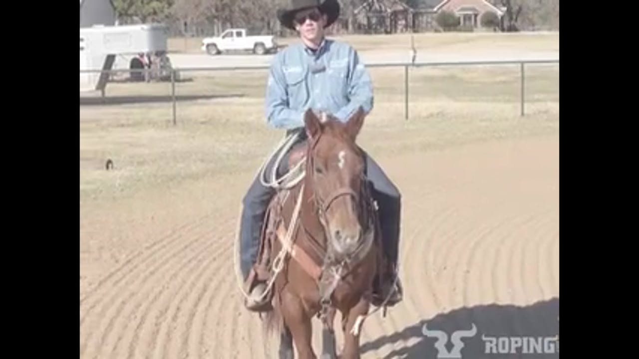 Throwback: Full Practice Session with a Very YOUNG Paden Bray - Roping․com
