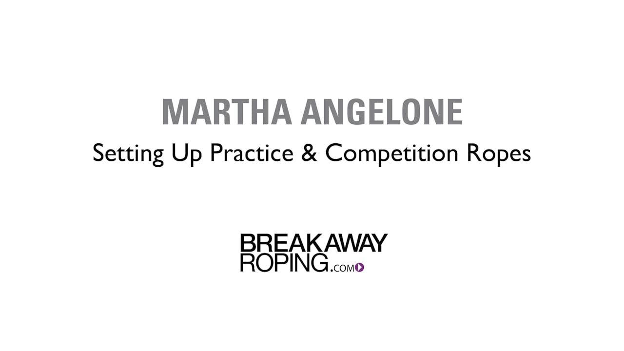 Setting up Practice and Competition Ropes - Roping․com
