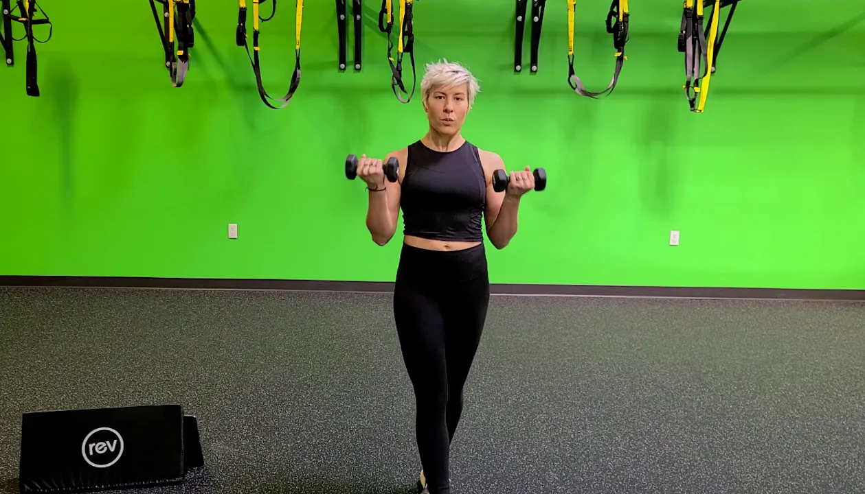 Strength #4 - Upper Body with Sarah - Strength Videos - REV AT HOME