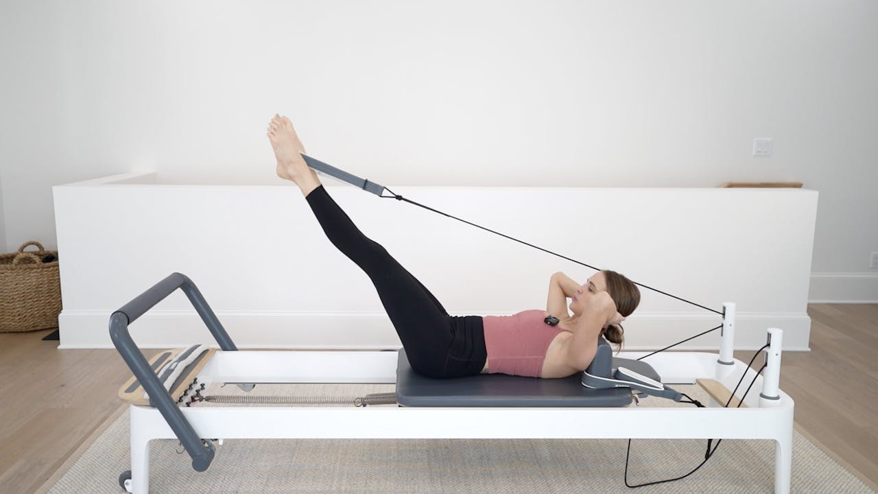 14 Min Feet in Straps Thighs & Abs #257 - Saran Pilates