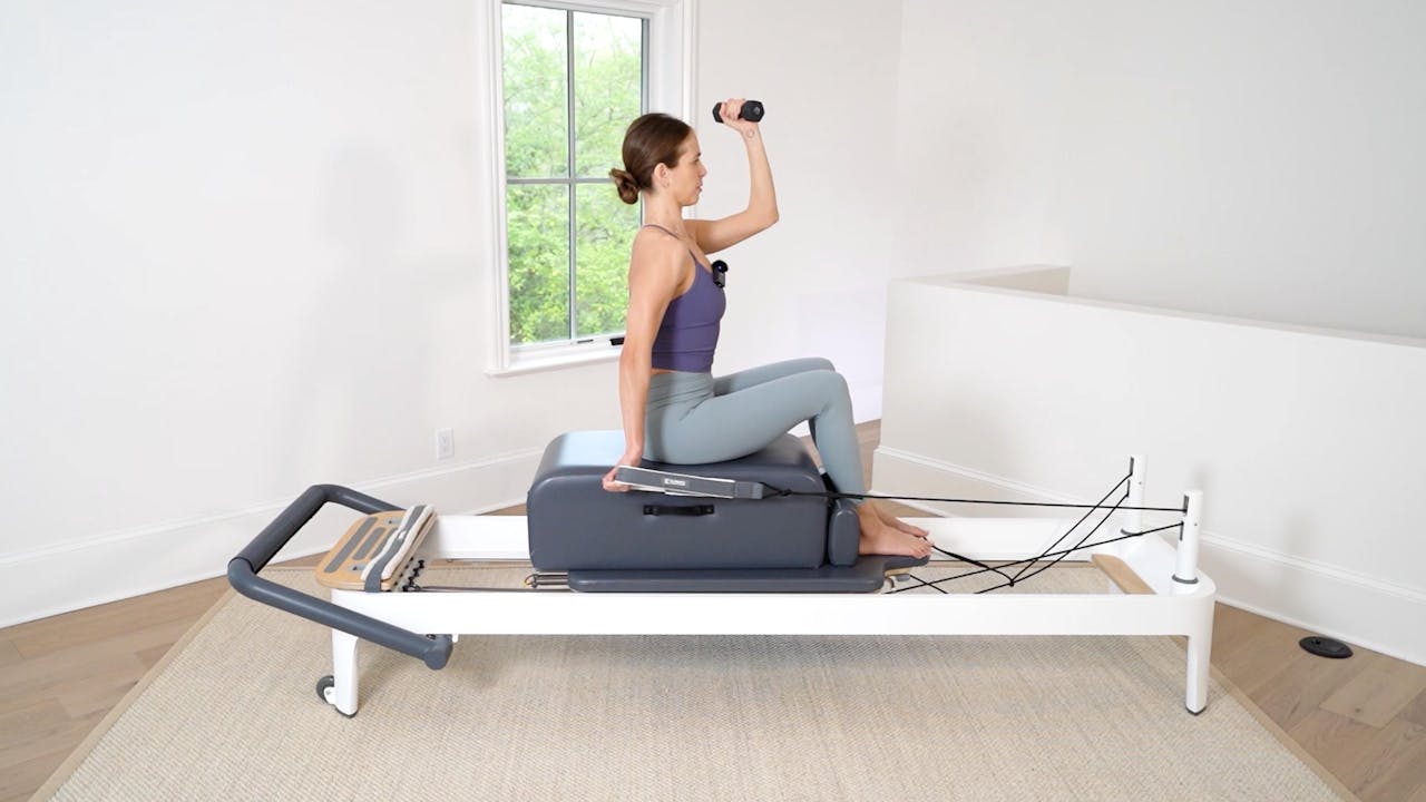 35 Min Chest and Hip Opening #596 - Saran Pilates