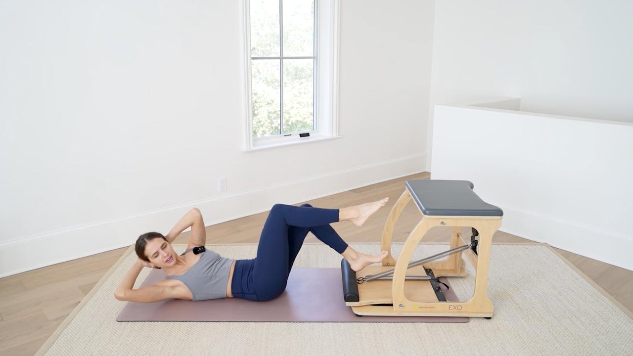 Quick Core Chair Flow #584 - Saran Pilates