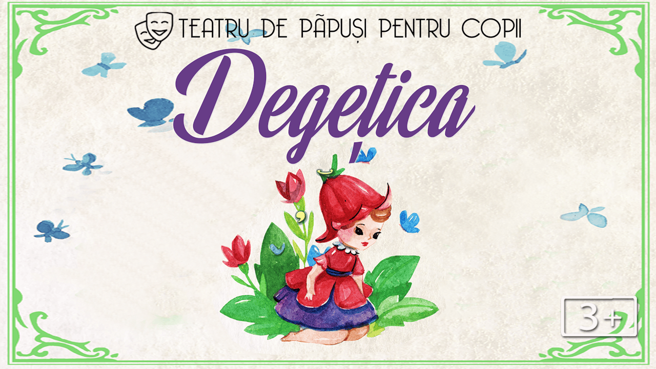 Degețica // trailer - www.scenatv.ro - Teatru pentru copii ONLINE