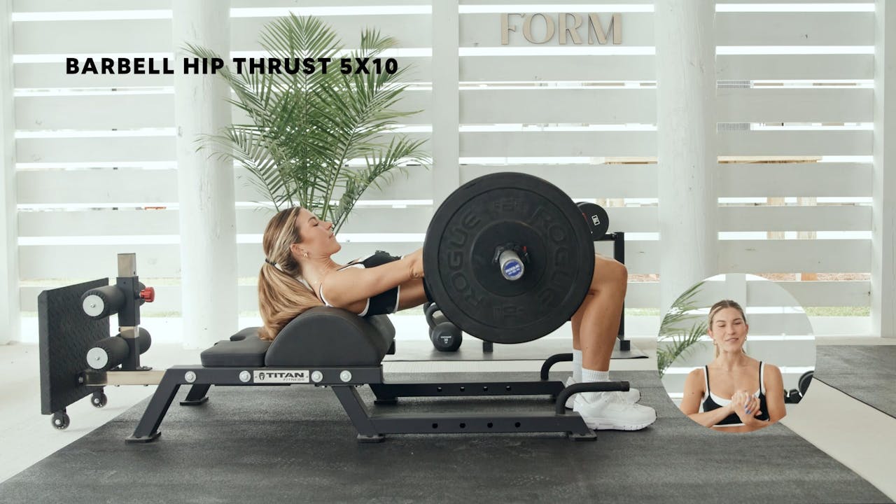 HIP THRUST (5X10) - FORM