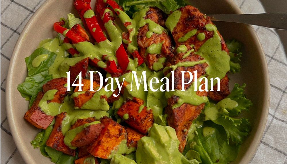 14 DAY MEAL PLAN - FORM