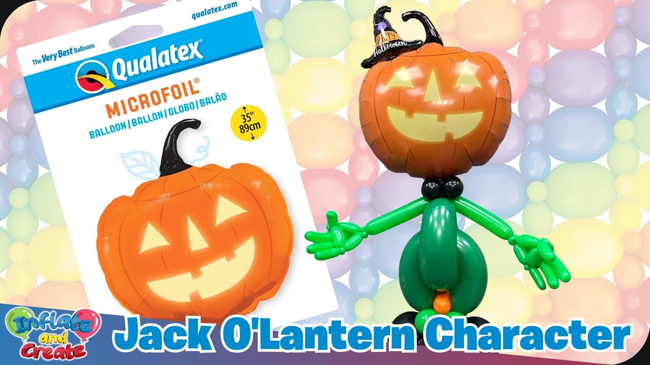 Dynamic Jack O'Lantern Balloon Character with Keith - Inflate & Create ...