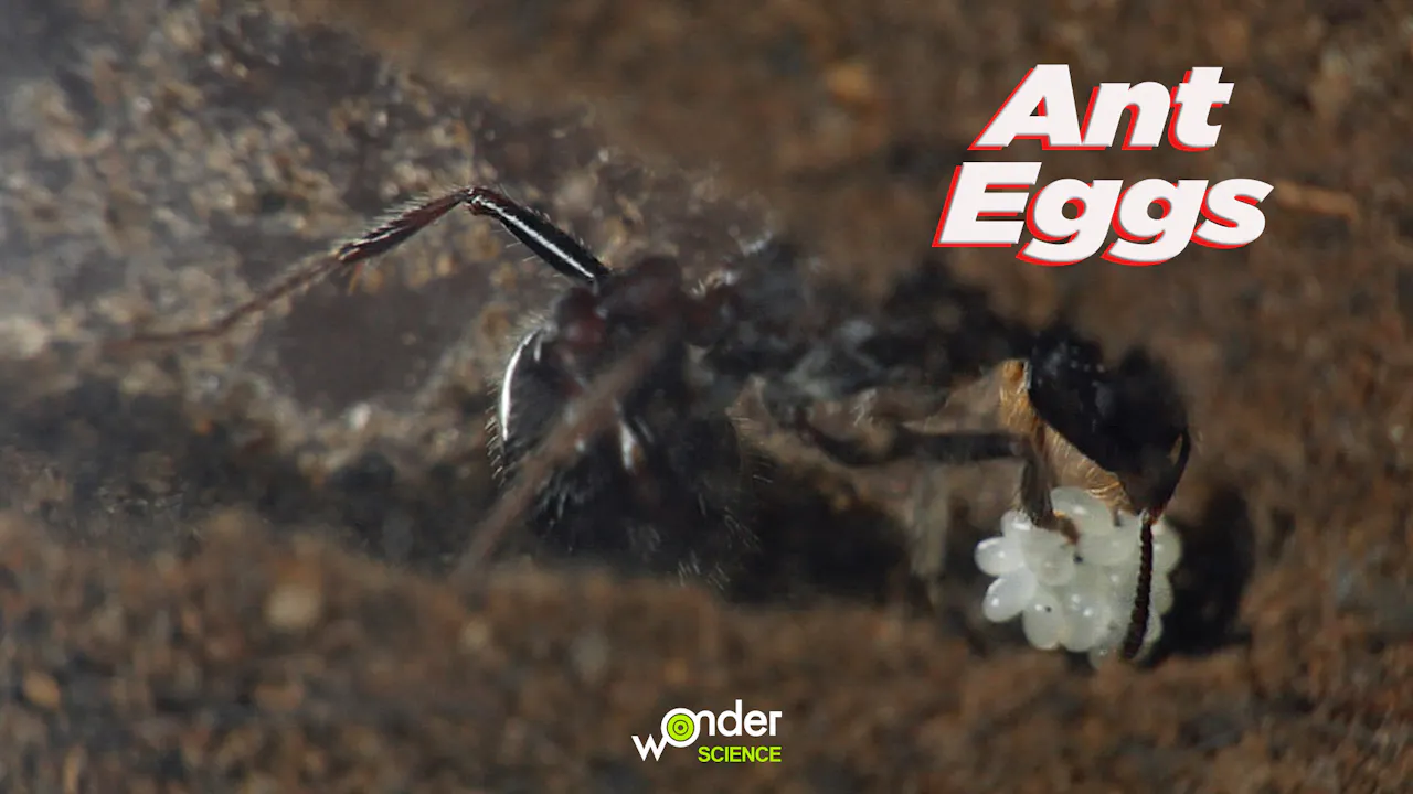 Ant Eggs - Living Beings - Wonder Science