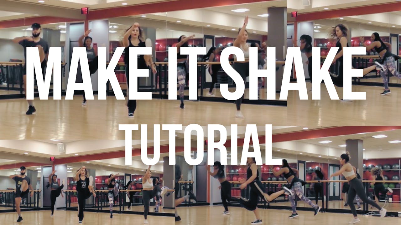 "Make It Shake" Choreo + Tutorial - Sensazao Tutorials - SSZO