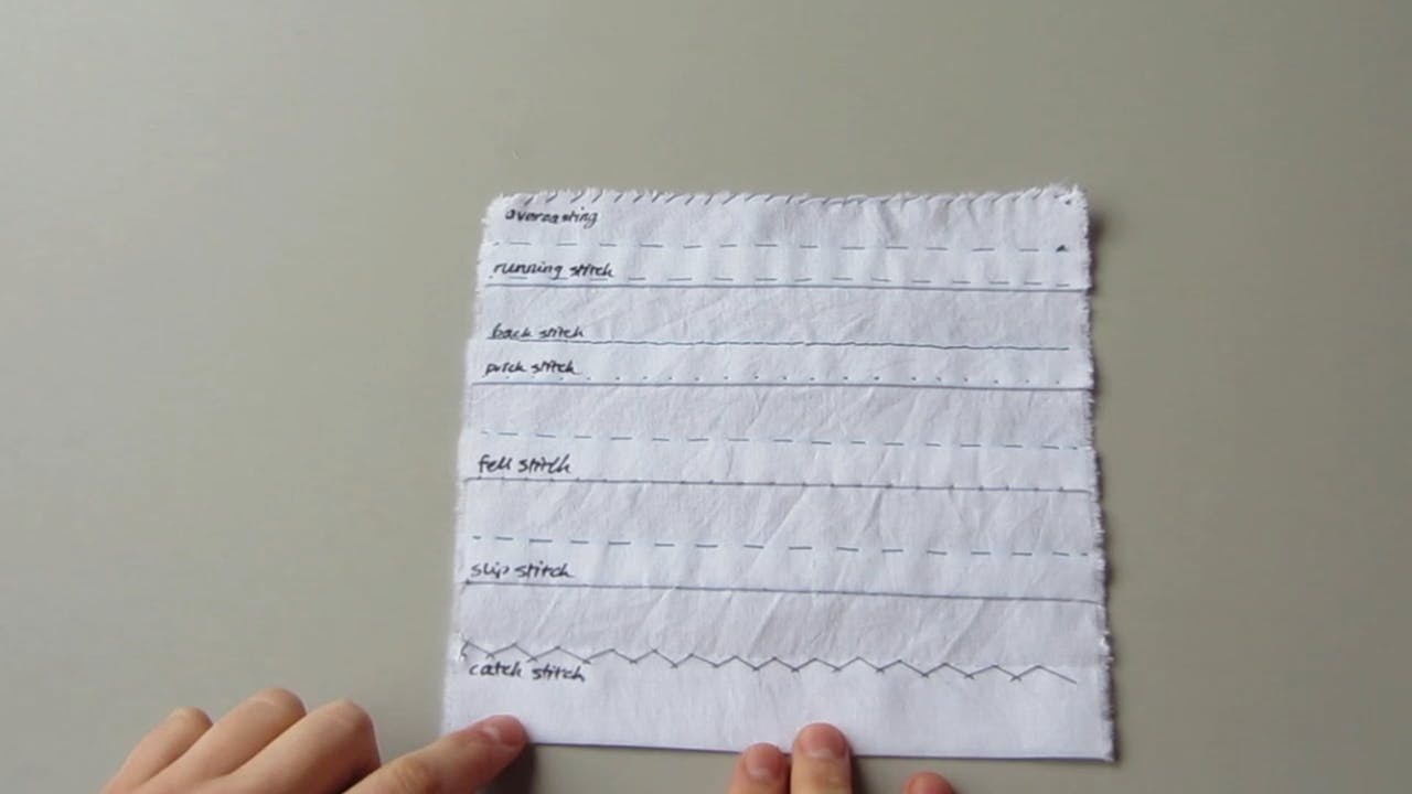 SWC Hand Sewing Sampler - Sewing with Cinnamon & Friends