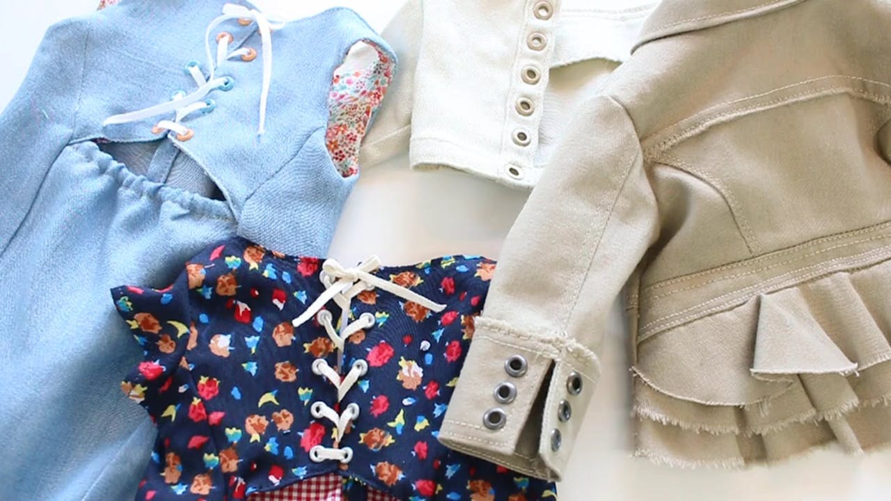 Simple Closures - Eyelets and Lacing - Sewing with Cinnamon & Friends