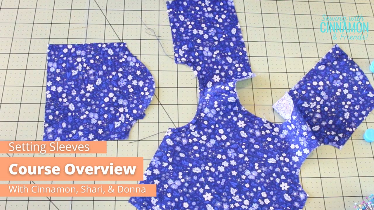 Setting Sleeves Course Introduction - Sewing with Cinnamon & Friends