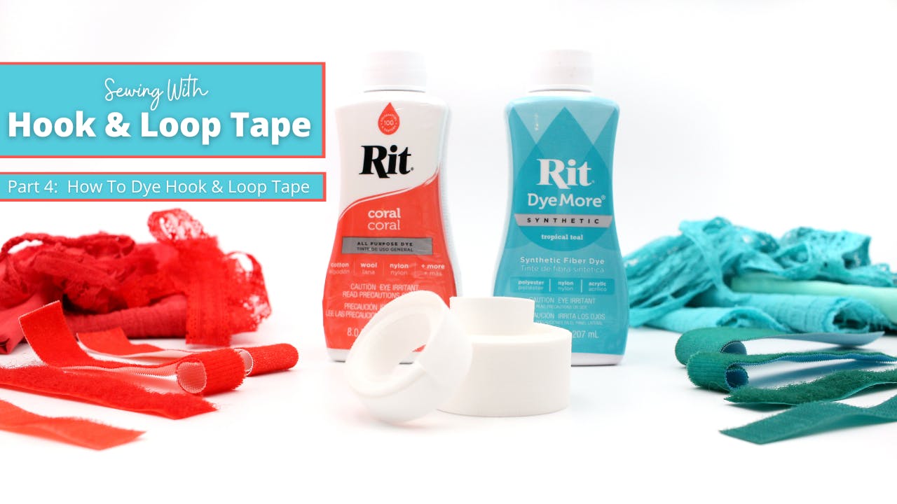 How To Create Custom Color Matched Hook and Loop With Dye Part 4 ...