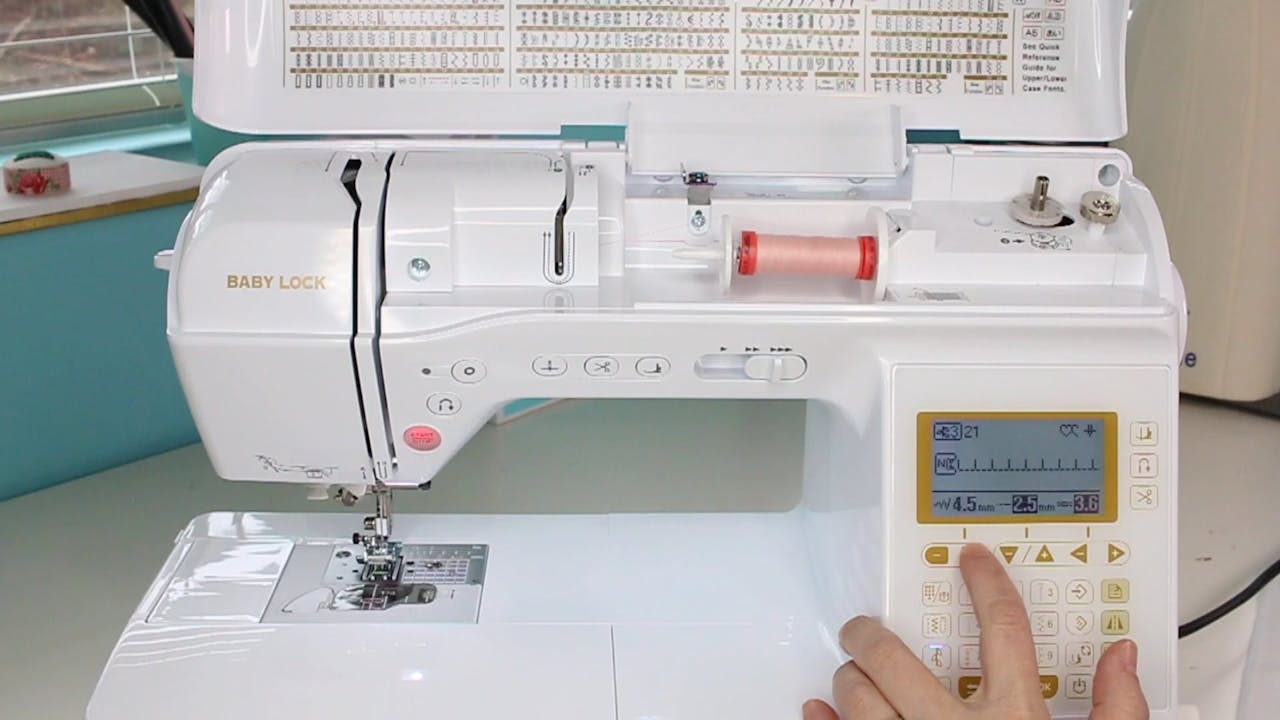 SWC Shell Tuck Edge Stitch Hem - Sewing with Cinnamon & Friends