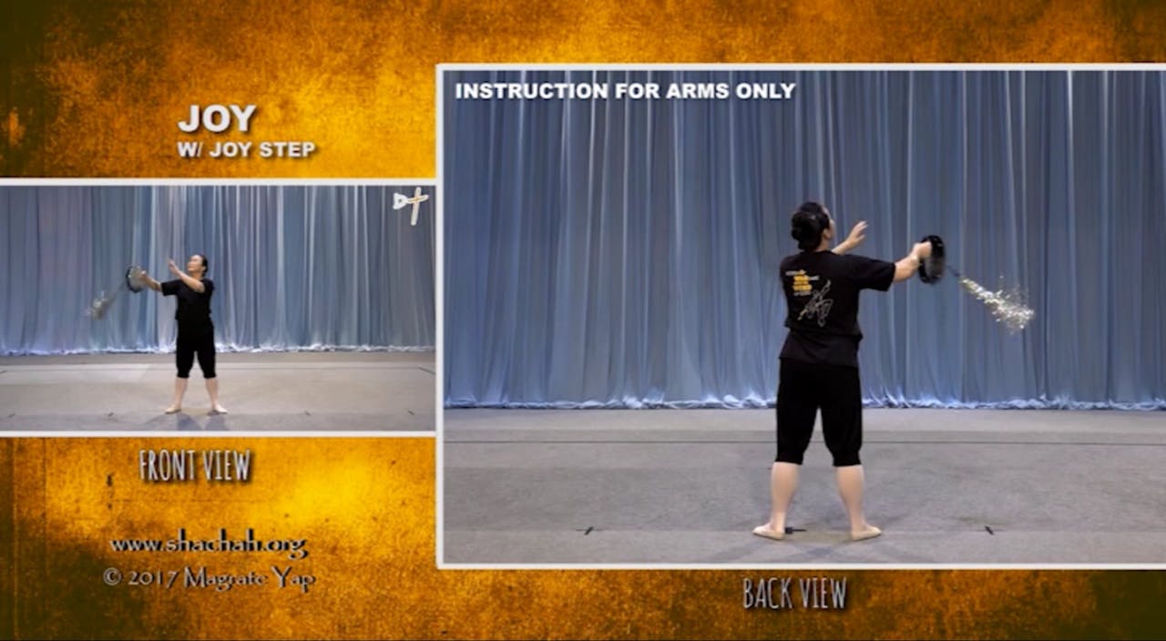 T01: INSTRUCTION PATTERN 20. JOY (WITH JOY STEP) - Tambourine Beginner ...