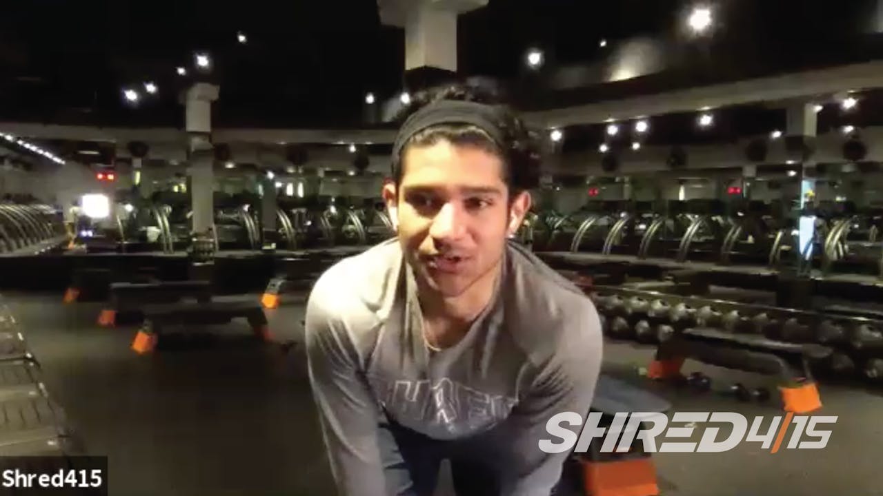 EXTREME Total Body + Treadmill Workout with Derick // Dumbbells ...