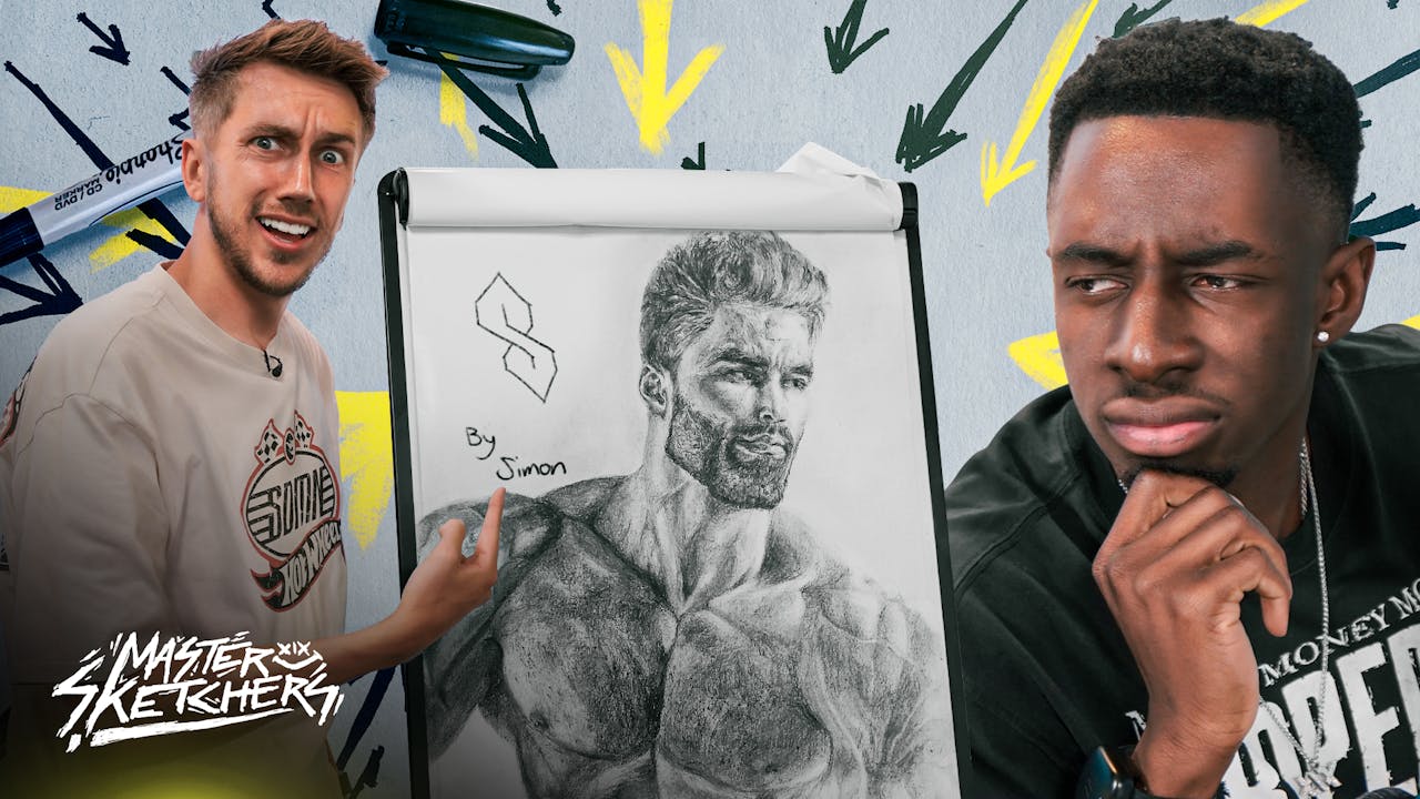 Who Can Draw It Best?!? | Master Sketchers - All Games Shows - Side+