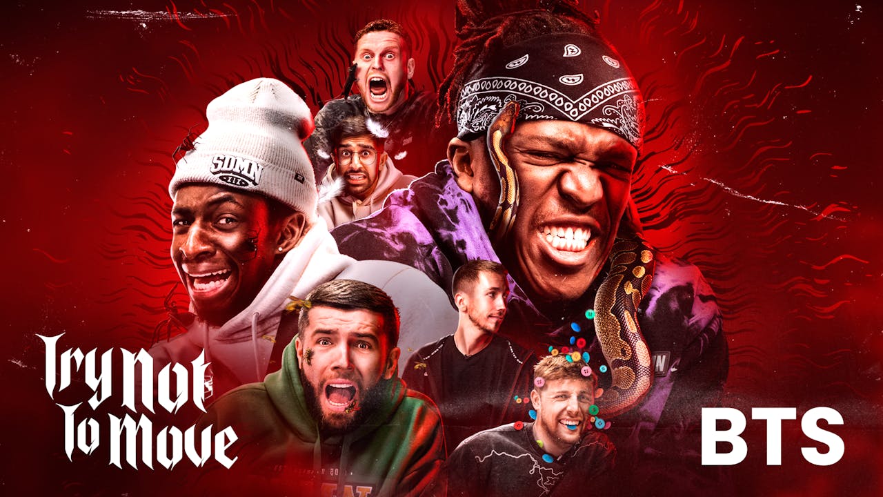 Sidemen Try Not To Move Challenge BTS - Side+